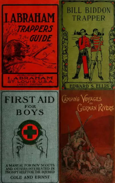 SURVIVAL BUSHCRAFT SCOUTING Camping Trapping Skills - 294 Rare Old ...