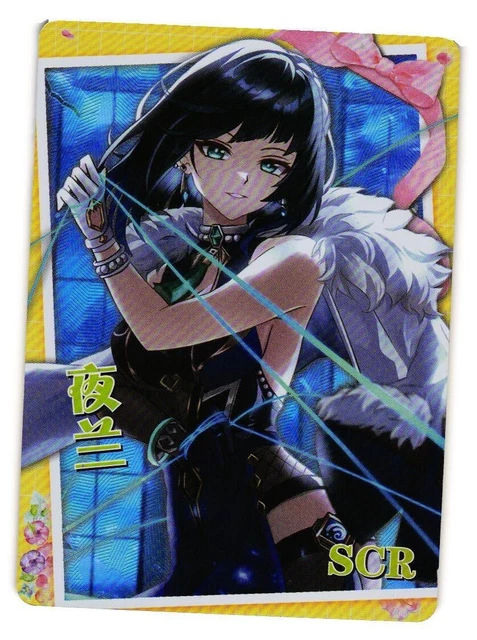 FURINA GENSHIN IMPACT SCR NS-5M08SCR-01 Goddess Story Anime TCG CCG ...