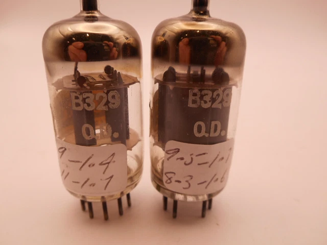 B329 ECC82 GEC Valves x 2 Used Tested £50.00 - PicClick UK