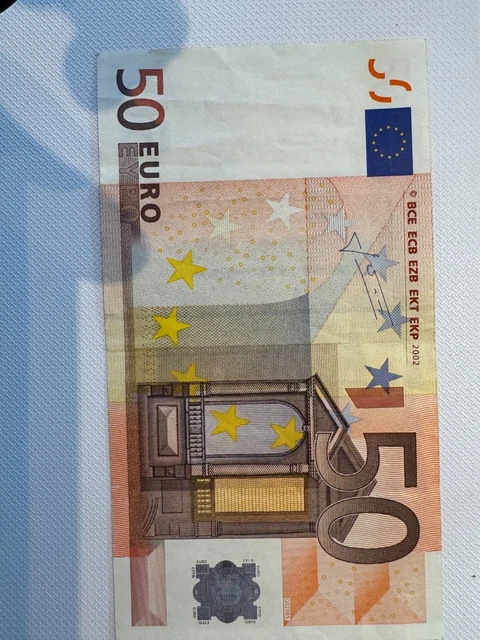 RARE BILLET DE 50 euro Série X EUR 50,00 - PicClick FR