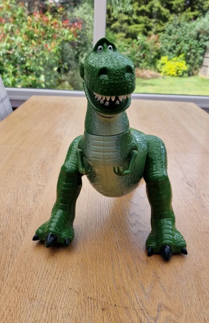 DISNEY PIXAR TOY Story Extra Large Talking Rex 22" X 13" Fully Working ...