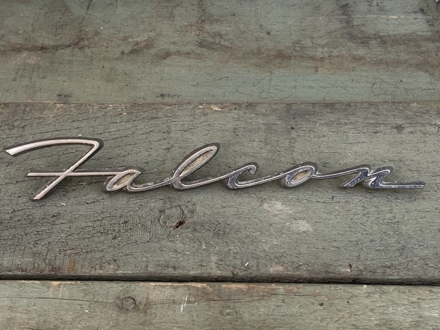 VINTAGE FORD FALCON XK XL XM Rear Panel Quarter Badge Fomoco C3DB ...
