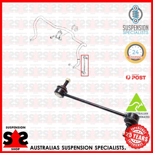 FRONT AXLE LINK/COUPLING Rod, Stabiliser Bar Suit VW California 2.0 TDI ...
