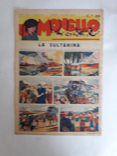 IL MONELLO N. 20 del 1938 formato giornale Originale EUR 9,00 - PicClick IT