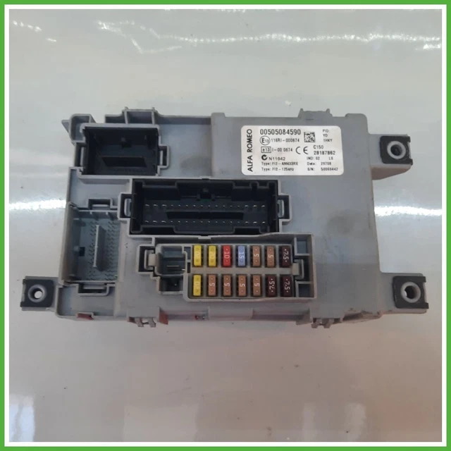 BODY ORDINATEUR ECU Module Bcm Bsi DELPHI Mito X6 1.4 505084590 Essence ...