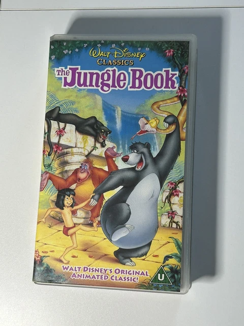 The Jungle Book Vhs Tape Walt Disney Classics £585 Picclick Uk