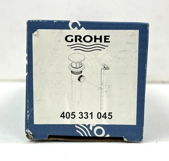 GROHE 405 331 045 Lavatory Sink Pop- Up Drain Assembly new old stock ...