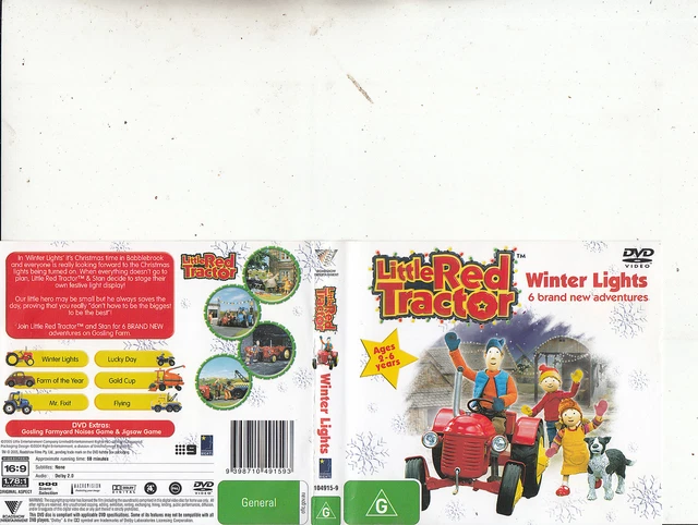 LITTLE RED TRACTOR-LET'S Go-[6 Episodes]-Animated-LRT-DVD $29.95 ...