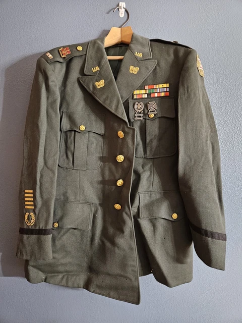 VERY RARE WWII U.S. Army Full Dress Uniform, warrant officer Sixth Army ...