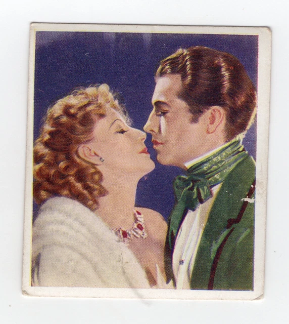 FAMOUS LOVE SCENES card 1939 #06 Camille Greta Garbo Robert Taylor £2. ...