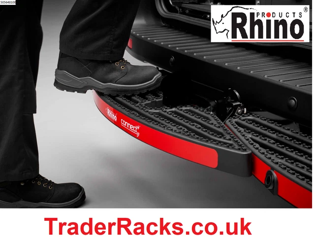 RENAULT MASTER VAN Step 2010 to 2023 Rhino TOW STEP Black Rear Steps No ...