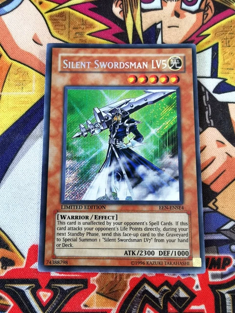 SILENT SWORDSMAN LV5 een-ense4 Ltd Ed (VLP/LP) Secret Rare Yu-Gi-Oh! £19.85 - PicClick UK