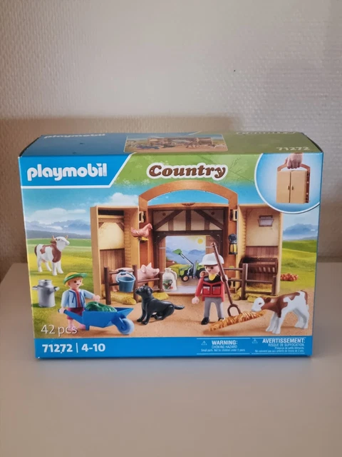PLAYMOBIL ÉTABLE TRANSPORTABLE 71272 Neuf EUR 32,90 - PicClick FR
