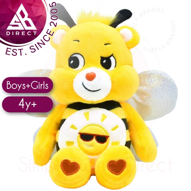 CARE BEARS ENFANTS Haricot Doux Huggable Peluche Jouet │ Bumble Bee ...