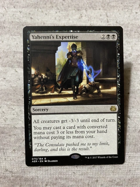 MAGIC THE GATHERING : Yahenni's Expertise (régulier) - Aether Revolt ...