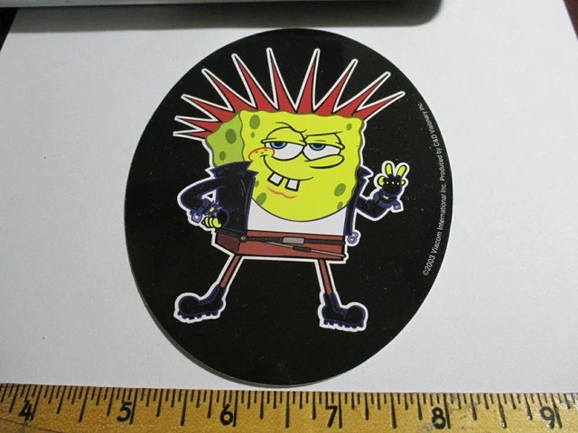 SPONGEBOB SQUAREPANTS STICKER NOS Cartoons Nickelodeon 2003 EUR 8,59 ...