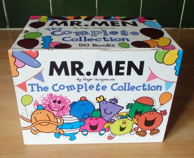 MR MEN BY Roger Hargreaves the Complete Collection 50 Books Box Set ...