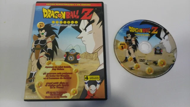 DRAGON BALL Z The Saga Of Los Saiyans DVD Volume 1 Chapters 1-2-3-4 ...