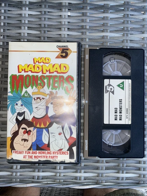 MAD MAD MAD Monsters VHS Video Tape Channel 5 Kids Classic £8.63 ...