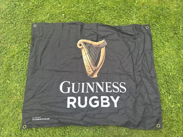 GUINNESS RUGBY FLAG £1.13 - PicClick UK