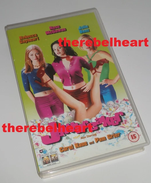 JAWBREAKER (1999) UK EX RENTAL VHS VIDEO Rose McGowan REBECCA GAYHEART ...