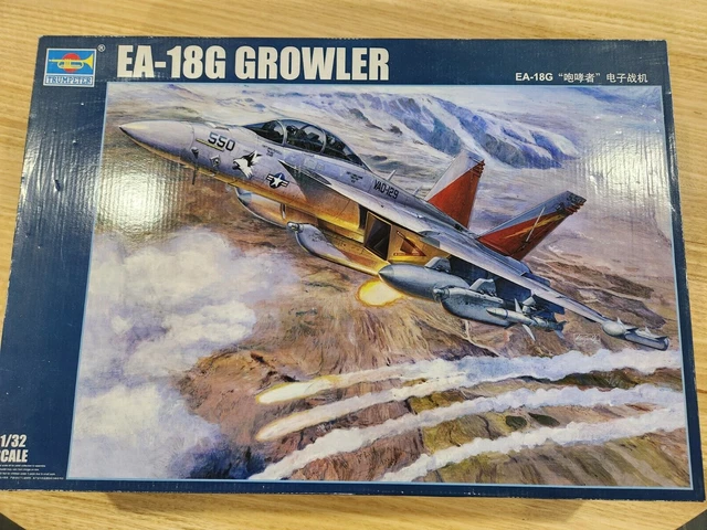 TRUMPETER 03206 1/32 EA-18G Growler EUR 80,90 - PicClick FR