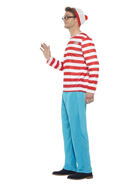 DOVE SI TROVA Wally? Costume, rosso e bianco EUR 44,05 - PicClick IT