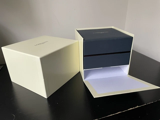 GENUINE LONGINES PRESENTATION Watch Box Complete With Outer Box £40.00 ...