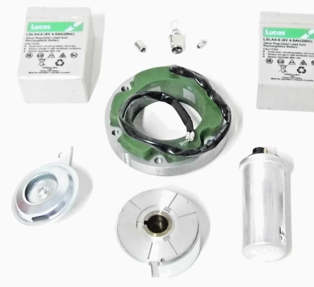 TRIUMPH TIGER CUB 12 Volt Electrics Conversion Kit, Stator, Rotor, Coil ...
