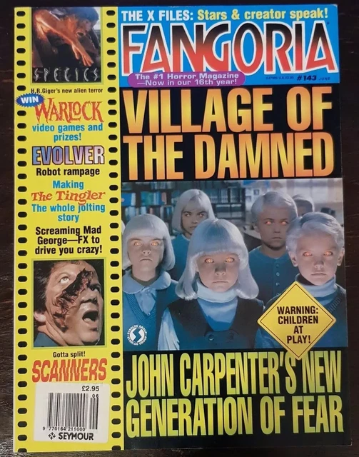 FANGORIA HORROR MAGAZINE - Issue 143 June - 1995 - Village of the ...