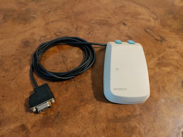 MOUSE ORIGINALE MICROSOFT DB-9 seriale (senza controller) anni '80 ...