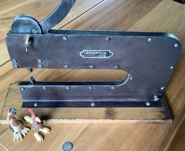 OUTILS ANCIENS,LE VRAI couptuil en état de fonctionnement,magnifique ...