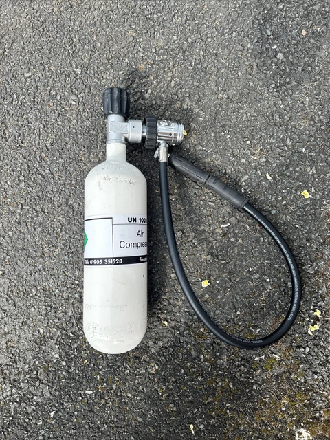 DRYSUIT INFLATION SYSTEM with Regulator and Inflator Hose £0.99 ...