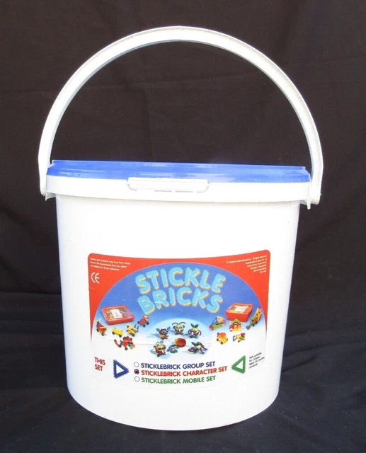 HASBRO STICKLE BRICKS Character Set Genuine EYFS Montessori New in Tub ...