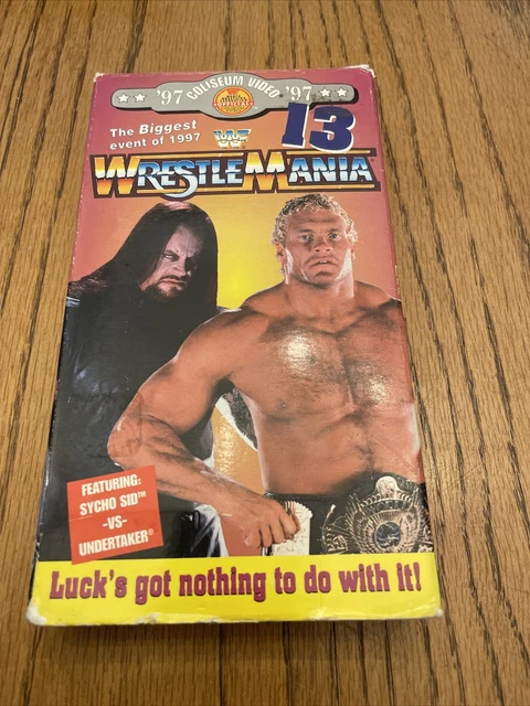 WWF WWE WRESTLEMANIA 13 XIII vhs COLISEUM VIDEO, Austin, Hart ... WWF WWE WRESTLEMANIA 13 XIII vhs COLISEUM VIDEO, Austin, Hart ...