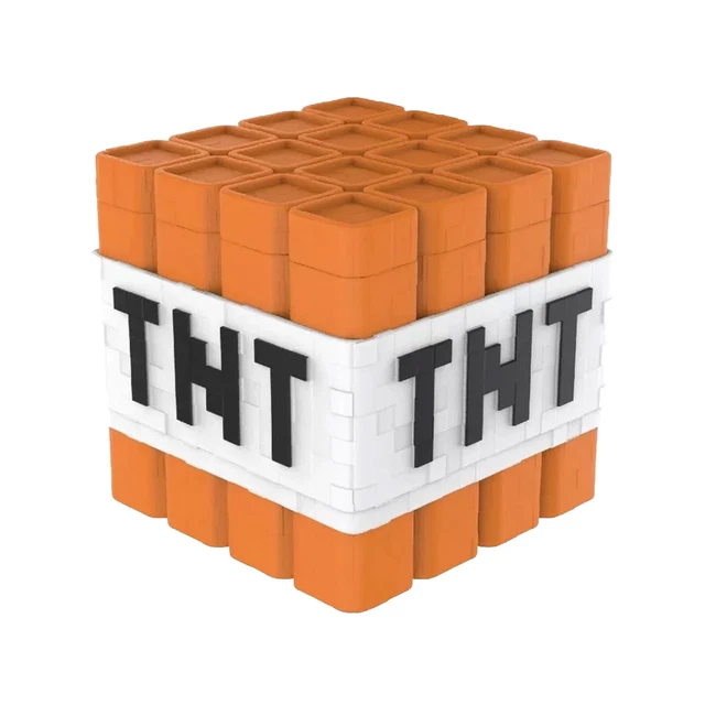 MINECRAFT MOVIE TNT Popcorn Bucket Container Popcorn Storage Bucket Uk ...