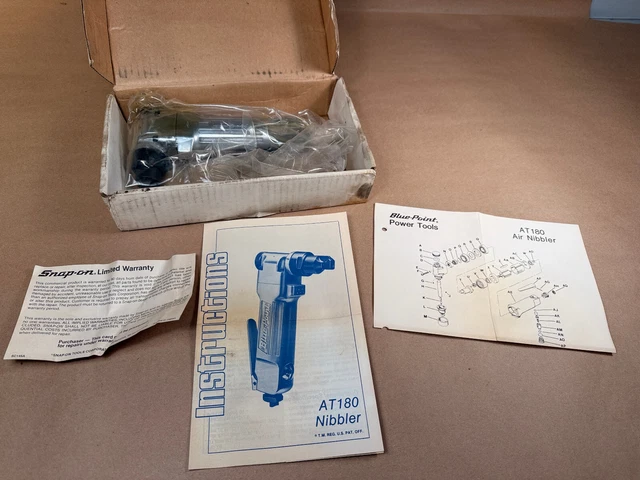 NOS IN BOX - Never Used - Blue Point AT180 Pneumatic Air Nibbler by ...