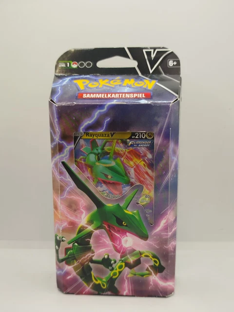 POKÉMON V KAMPF Deck Rayquaza Pokemon TCG Trading Card Game Themendeck DEUTSCH EUR 42,99 ...