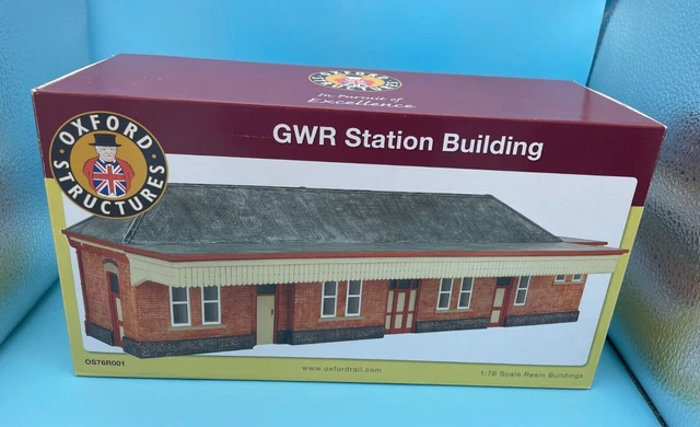 OXFORD STRUCTURES OS76R001 Oo Gauge Gwr Station Building – Boxed £49.99 ...