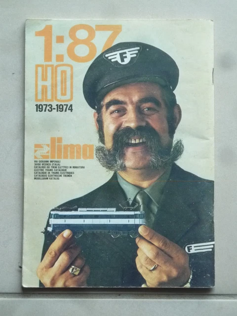CATALOGUE TRAINS ELECTRIQUES ( LIMA ) HO, 1973-74 , 80 pages ( jouef ...