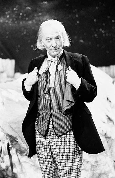 ACTOR WILLIAM HARTNELL - first Doctor - during rehearsals Tele- 1965 ...
