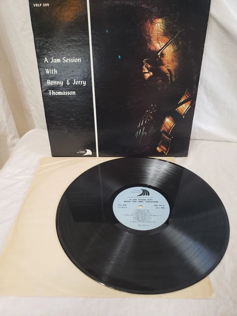 A JAM SESSION With Benny & Jerry Thomason LP Bluegrass Voyager ...