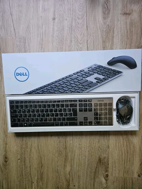 DELL KM717 PREMIER Wireless Cordless Keyboard & WM527 Mouse Set UK ...