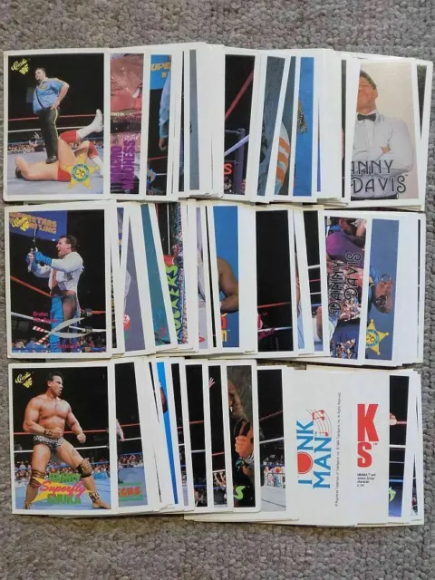 WWF CLASSIC WRESTLING Trading Cards 1990 Wwe Wcw Complete Your ...