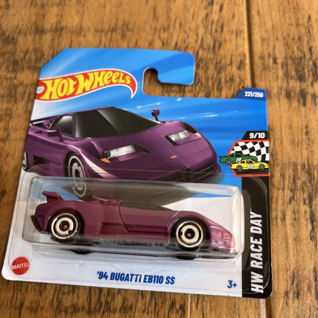 HOT WHEELS - Bugatti EB110 SS - 2025 - HW Race Day short card $6.03 ...
