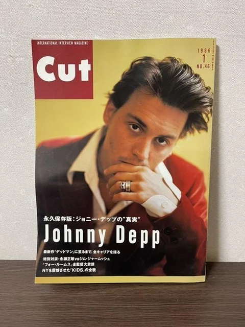 CUT JOHNNY DEPP January 1996 issue No. 46 £68.04 - PicClick UK