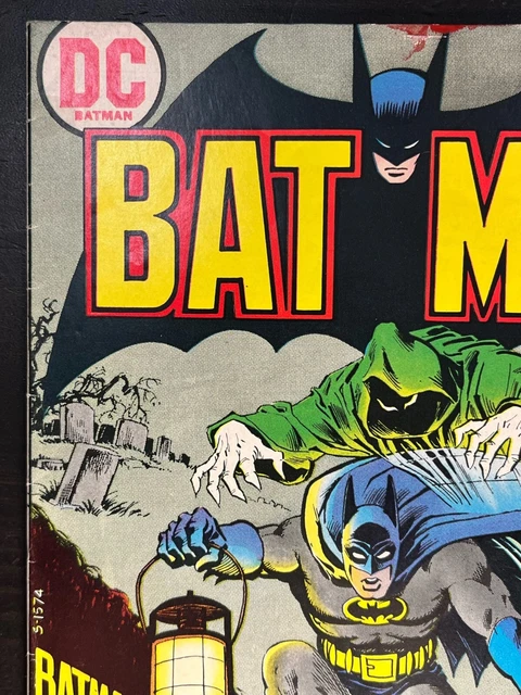 COUVERTURE CARTE BATMAN #252 1973 DC Comics 6.0 FN NICK EUR 16,40 ...