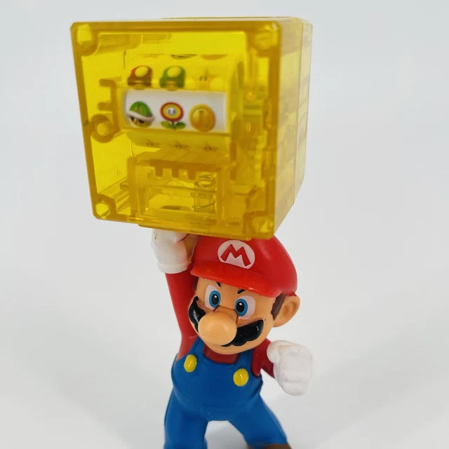 SUPER MARIO BROS. Punching Power Up Block 2018 McDonalds Happy Meal Toy ...