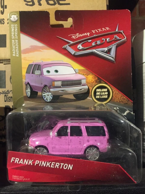 DISNEY PIXAR CARS Frank Pinkerton Deluxe Mattel 1.55 Scale BNIB £15.99 ...