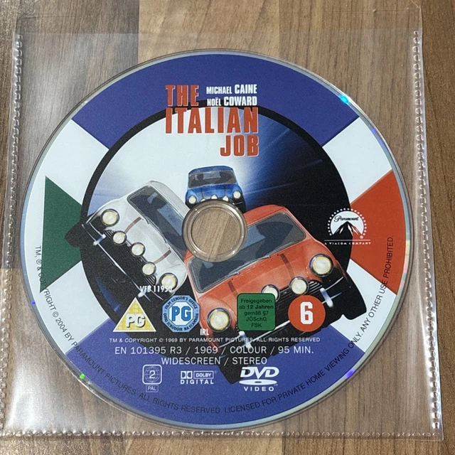THE ITALIAN JOB - Dvd (2004) Michael Caine - Noel Coward - U.k R2 ...
